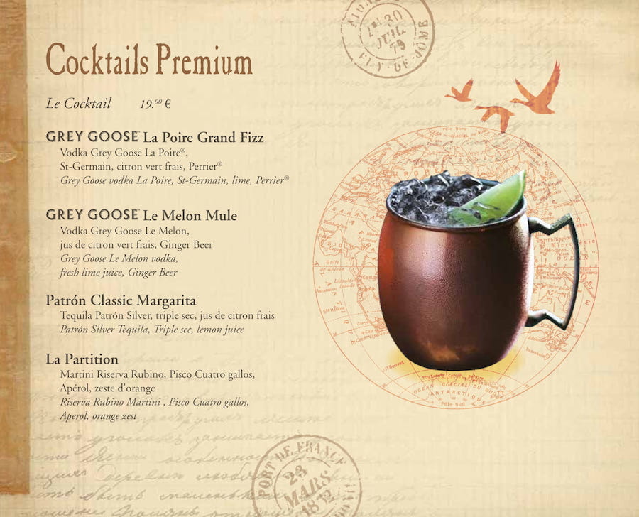 Disneyland Hotel’s bar menus - Restaurants and menus - Wish2Dream