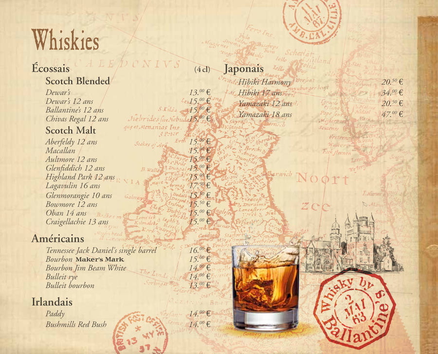 Disneyland Hotel’s bar menus - Restaurants and menus - Wish2Dream